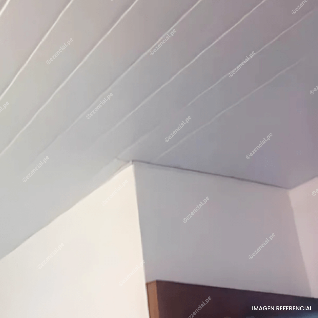 Cielo Raso PVC Blanco 243003 290x30cm | ezencial.pe