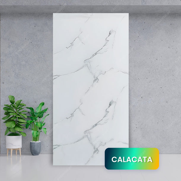Panel SPC Tipo Mármol Modelo Calacata | ezencial.pe