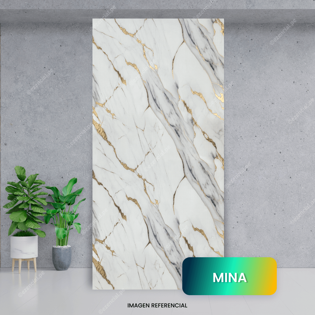 Panel SPC 80001T Tipo Mármol Modelo Mina | ezencial.pe