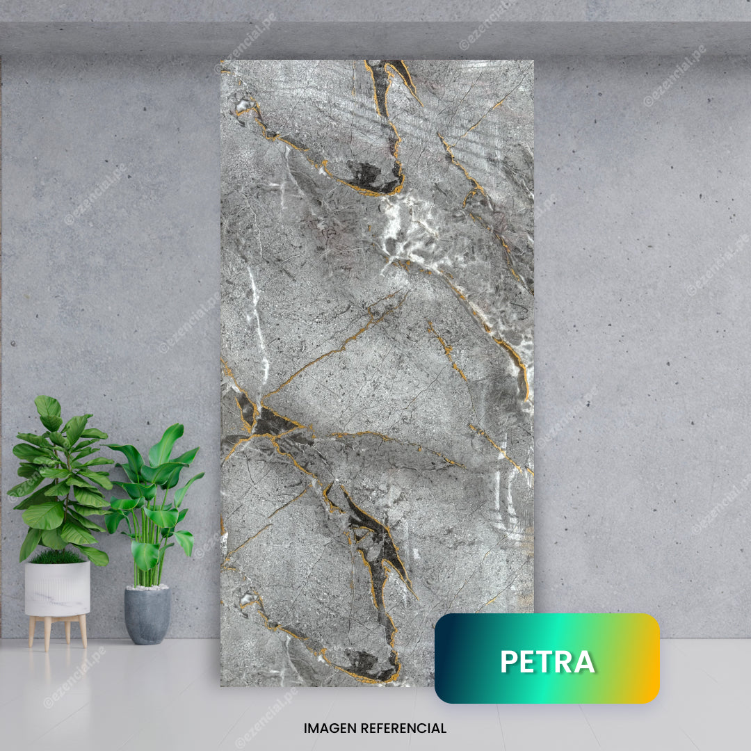 Panel SPC 2402 Tipo Mármol Modelo Petra | ezencial.pe