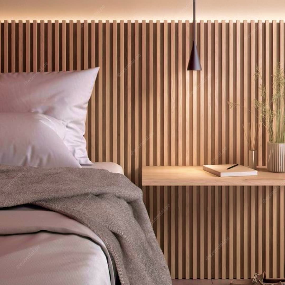 Wall panel de WPC 1602 - 290x17cm | ezencial.pe