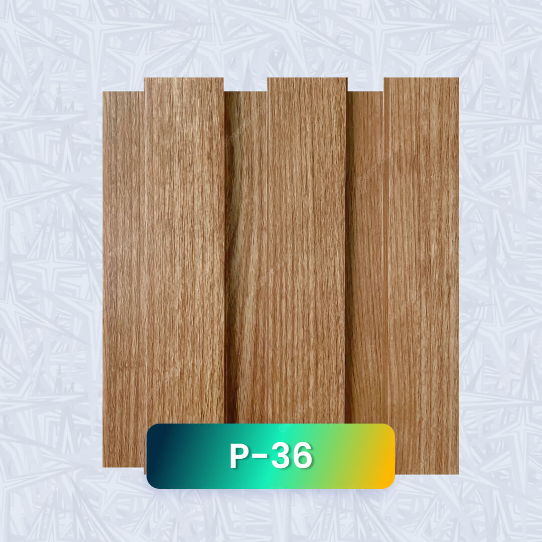 Wall panel de WPC P-36 - 290x20cm | ezencial.pe